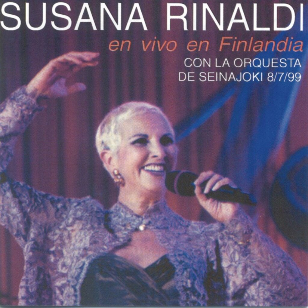 EN VIVO EN FINLANDIA / SUSANA RINALDI - Tienda Pentagrama