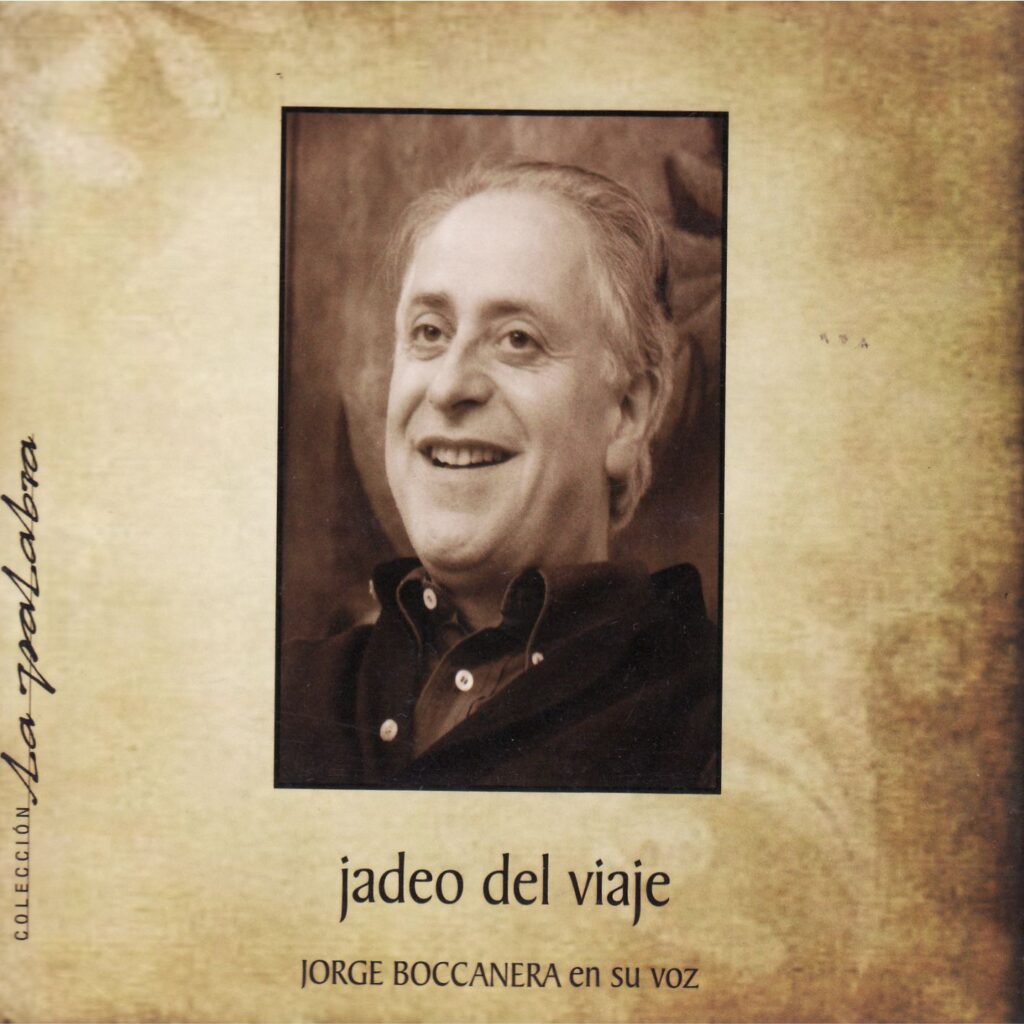 JADEO DEL VIAJE / JORGE BOCCANERA - Tienda Pentagrama